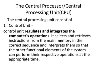 Unit 2 Basic Computer Organization and Computer Peripherals By Sulav ...