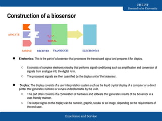 Unit 2 biosensors | PPT
