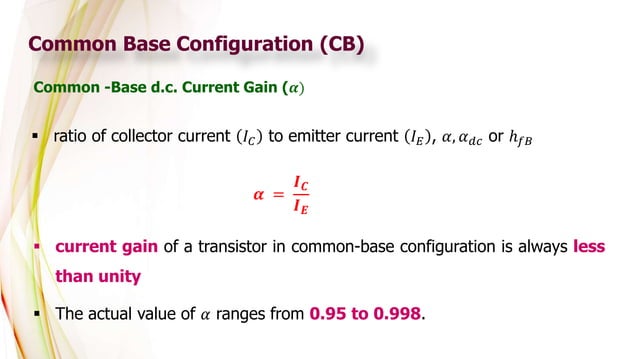 Bipolar Junction Transistor (BJT).pptx | Computer Networking | Computing