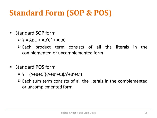 Unit 2 Boolean Algebra and Logic Gates.pdf | Programming Languages ...