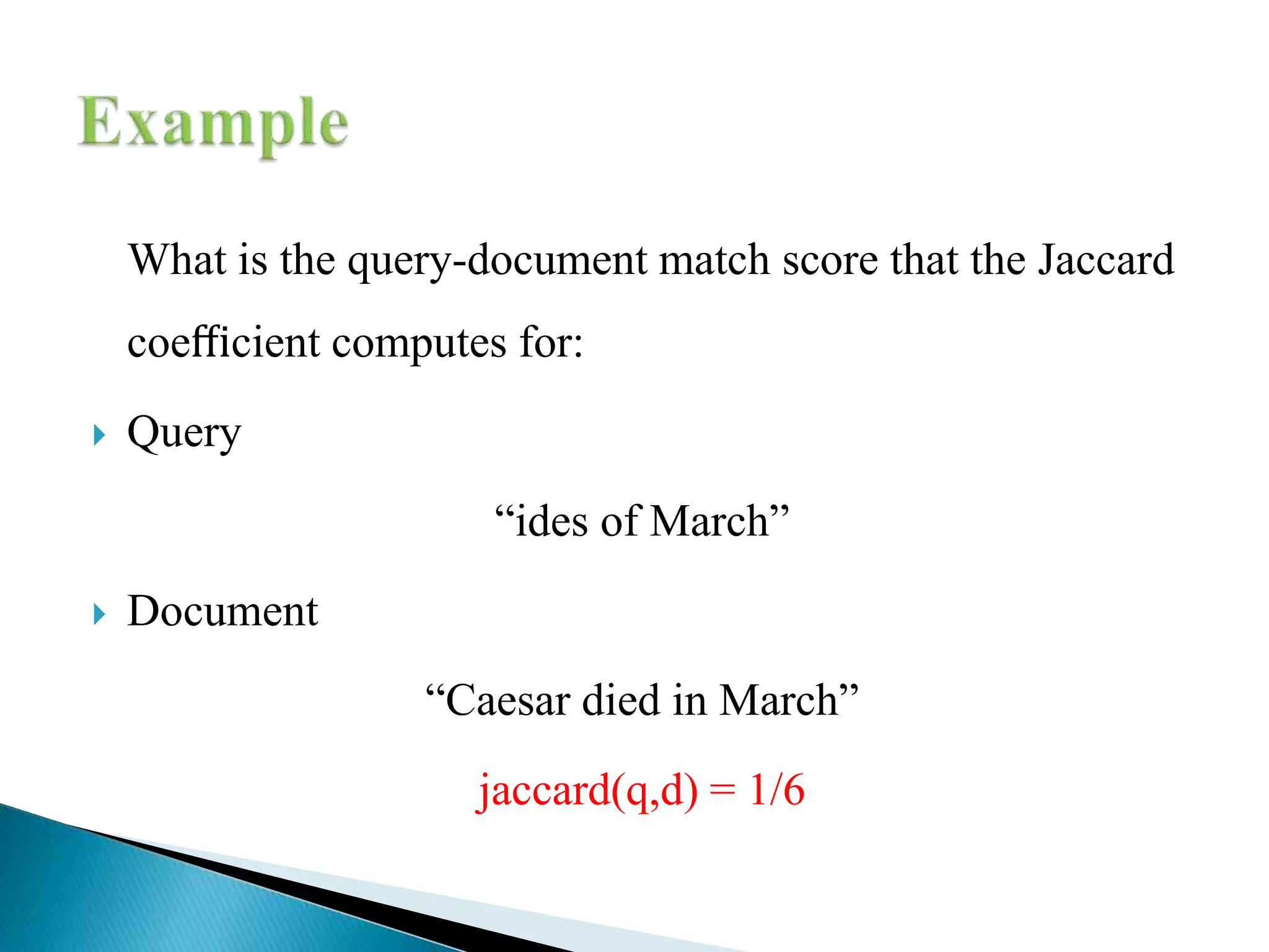 Booleanvector Space Retrieval Models Ppt