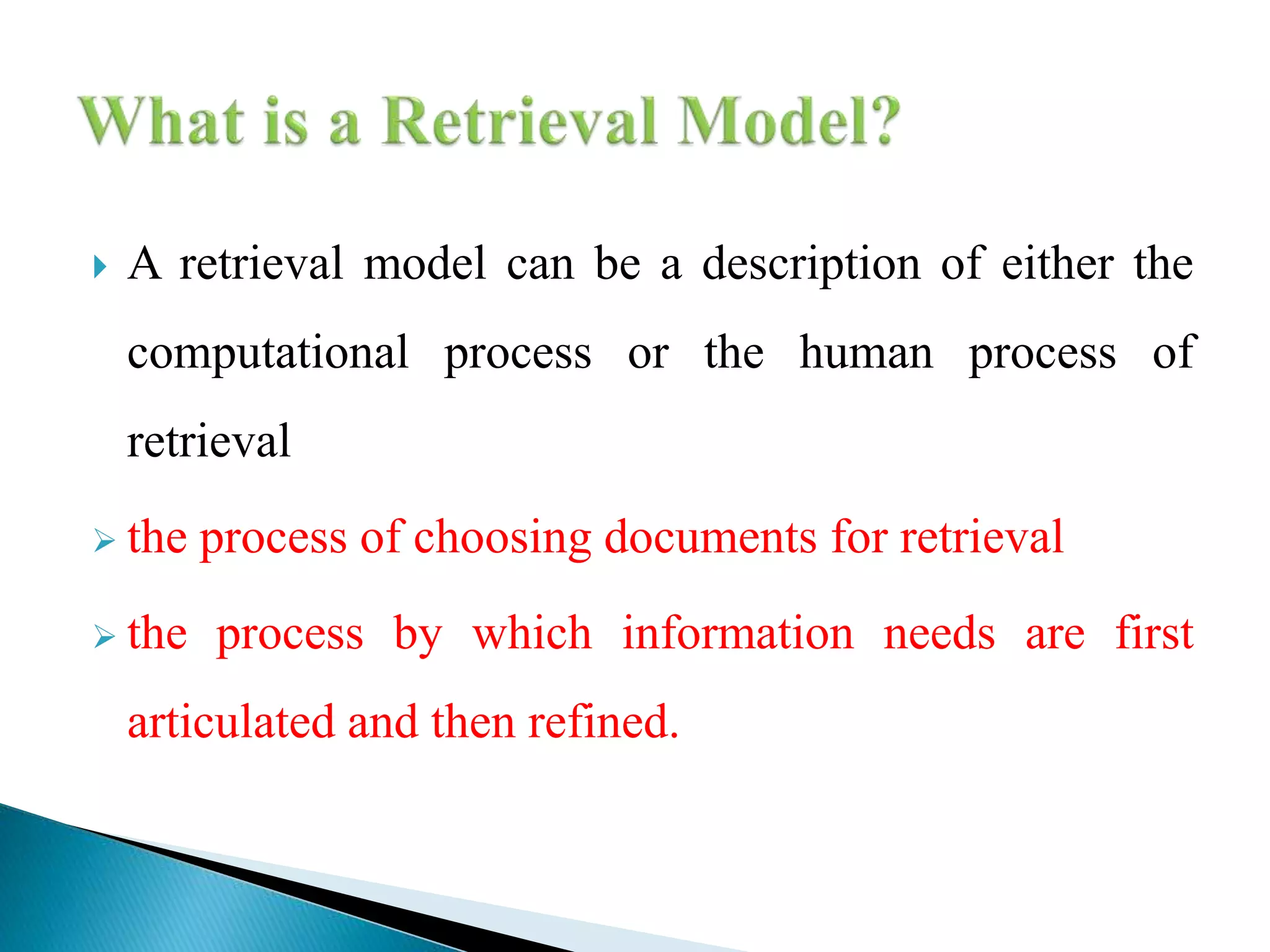 Boolean Vector Space Retrieval Models Pptx