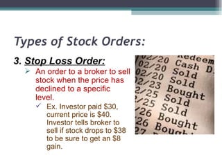 Unit 2B: Players on the Stock Exchange Notes | PPT