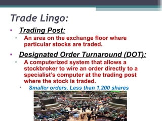 Unit 2B: Players on the Stock Exchange Notes | PPT