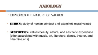 Unit 2 branches of philosophy | PPT