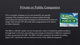 Unit 2 b structure of a media sector | PPT