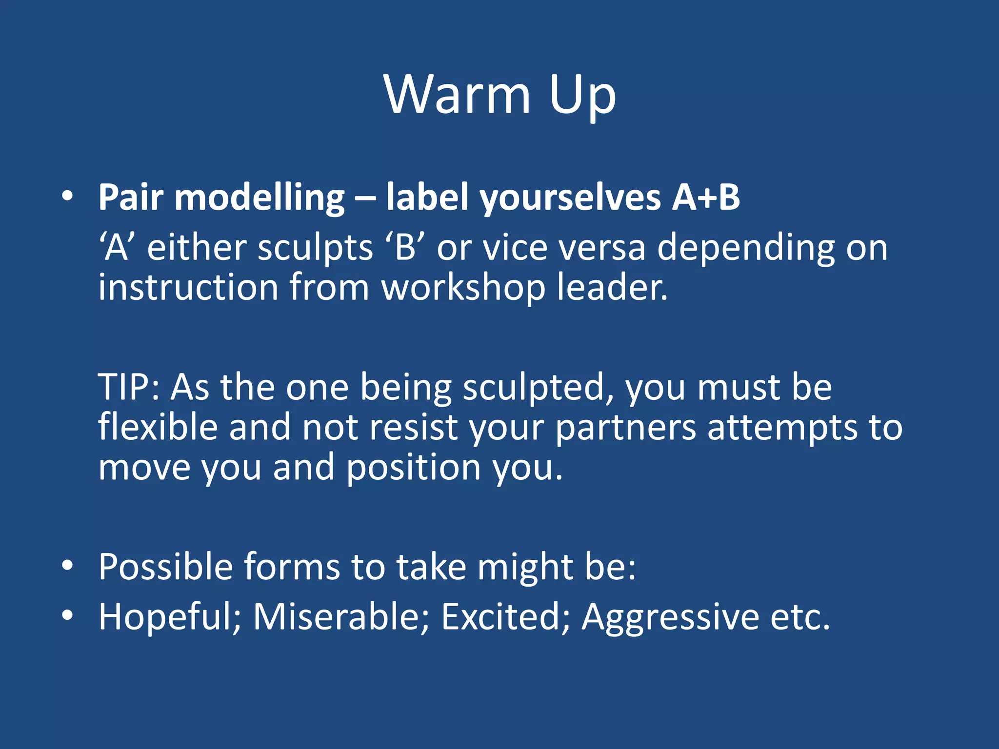 AS Drama: Unit 2 Building the Character | PPT