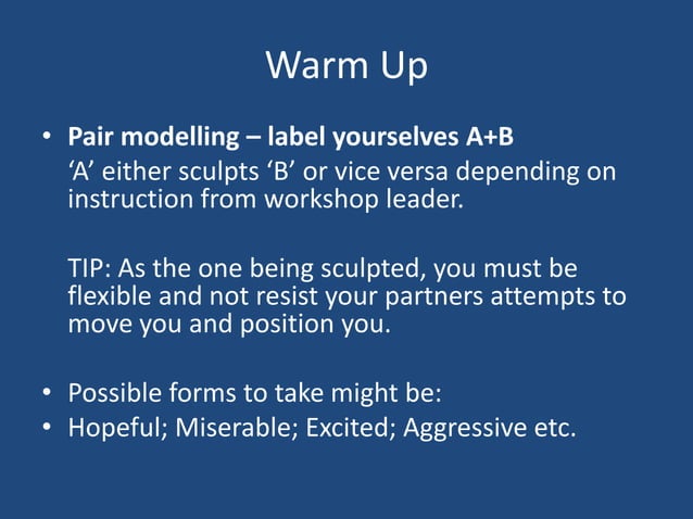 AS Drama: Unit 2 Building the Character | PPT