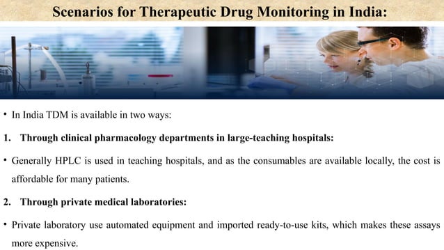 Unit 2c-Therapeutic Drug Monitoring.pptx | Pharmaceutical Industry ...