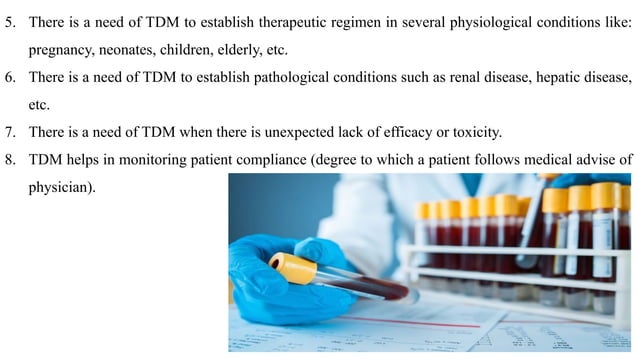 Unit 2c-Therapeutic Drug Monitoring.pptx | Pharmaceutical Industry ...