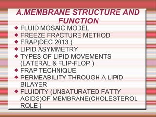 Unit 2 cell biology by DNAOFBIOSCIENCE | PPT