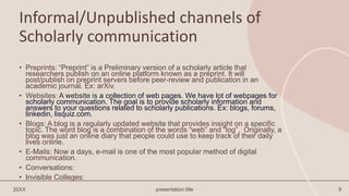 Unit 2 channels of scholarly communication.pptx