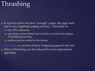 Unit 2chapter 2 memory mgmt complete | PPT