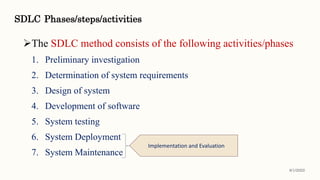 Unit 2 Classical Systems Development Methodology.pptx