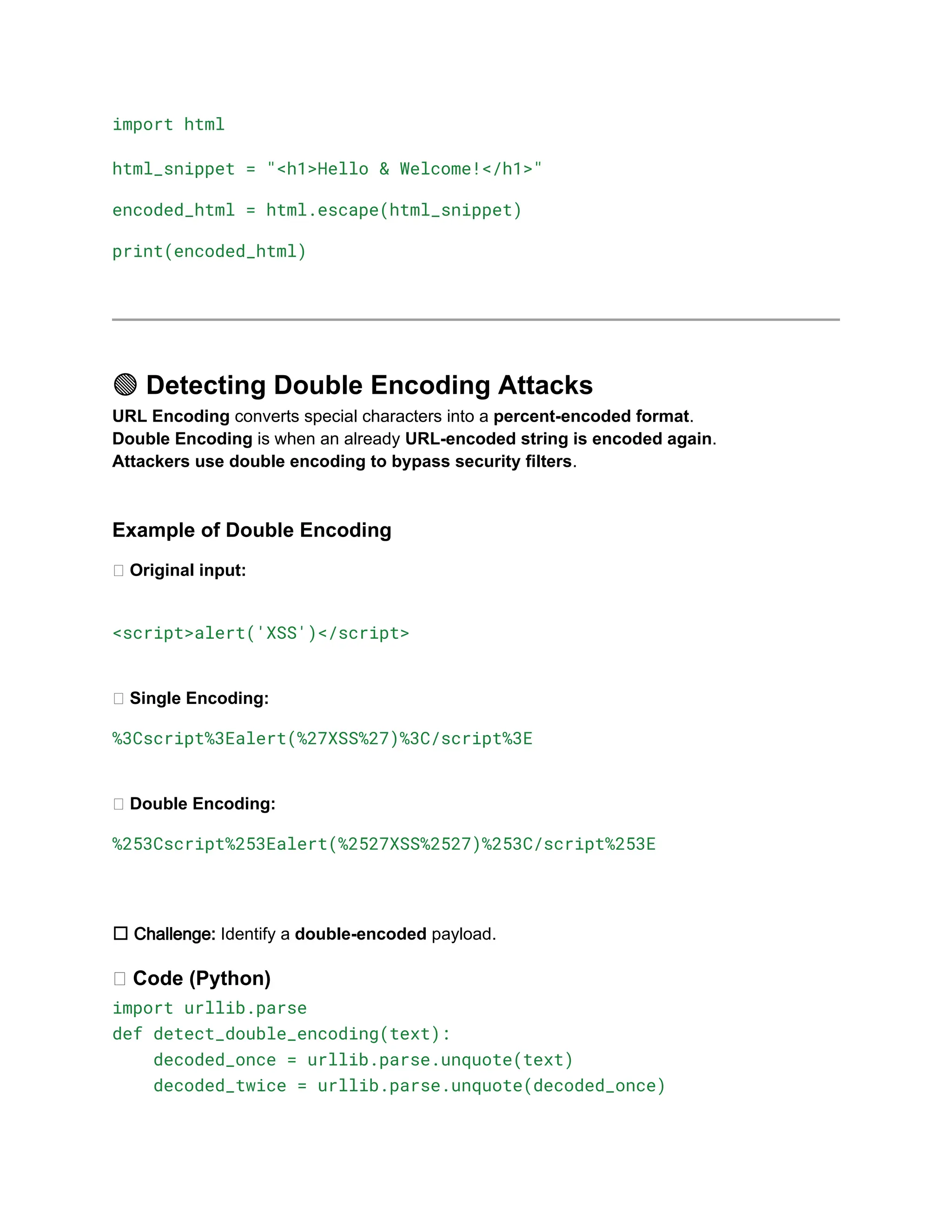 Unit 2 Client-Side Encoding in Web Security | DOCX