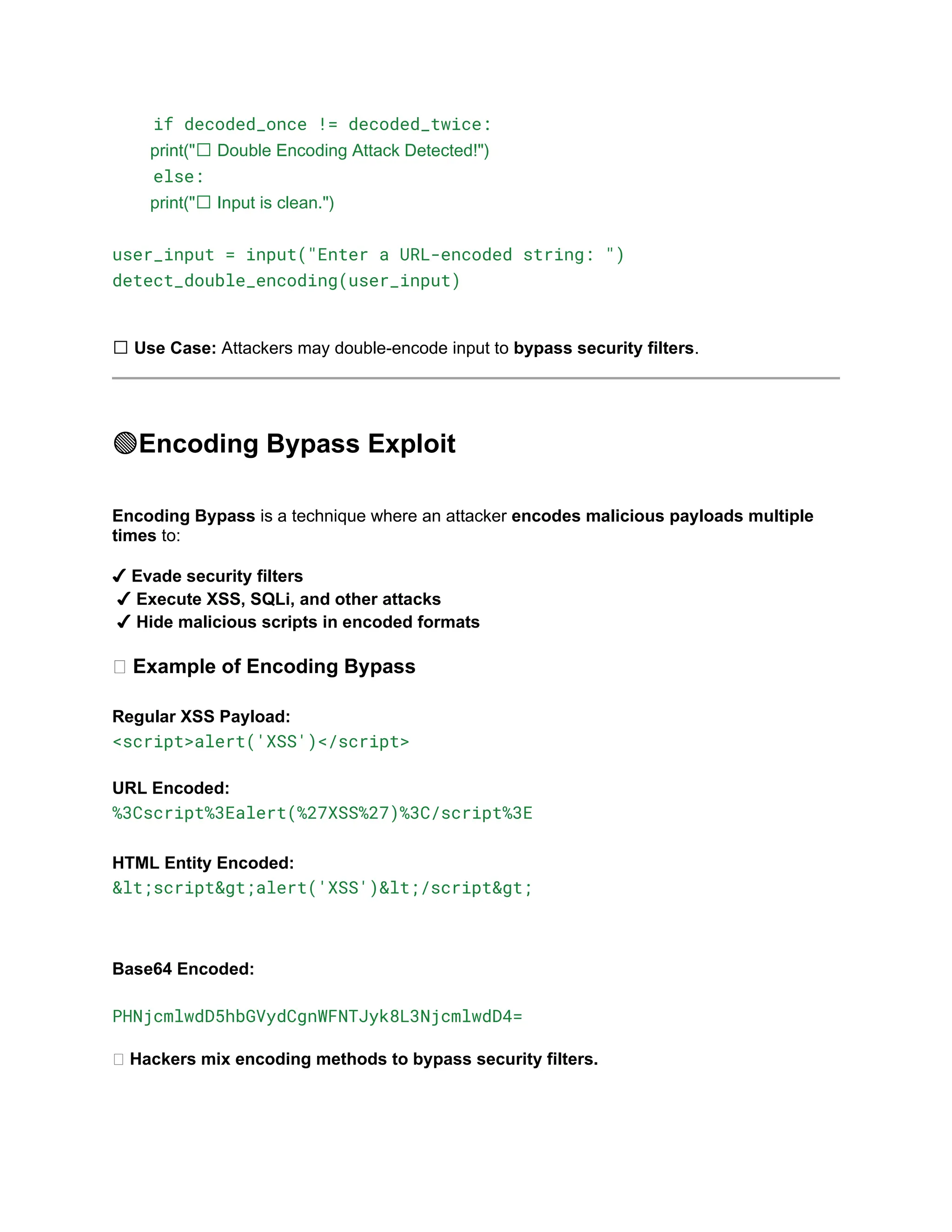 Unit 2 Client-Side Encoding in Web Security | DOCX