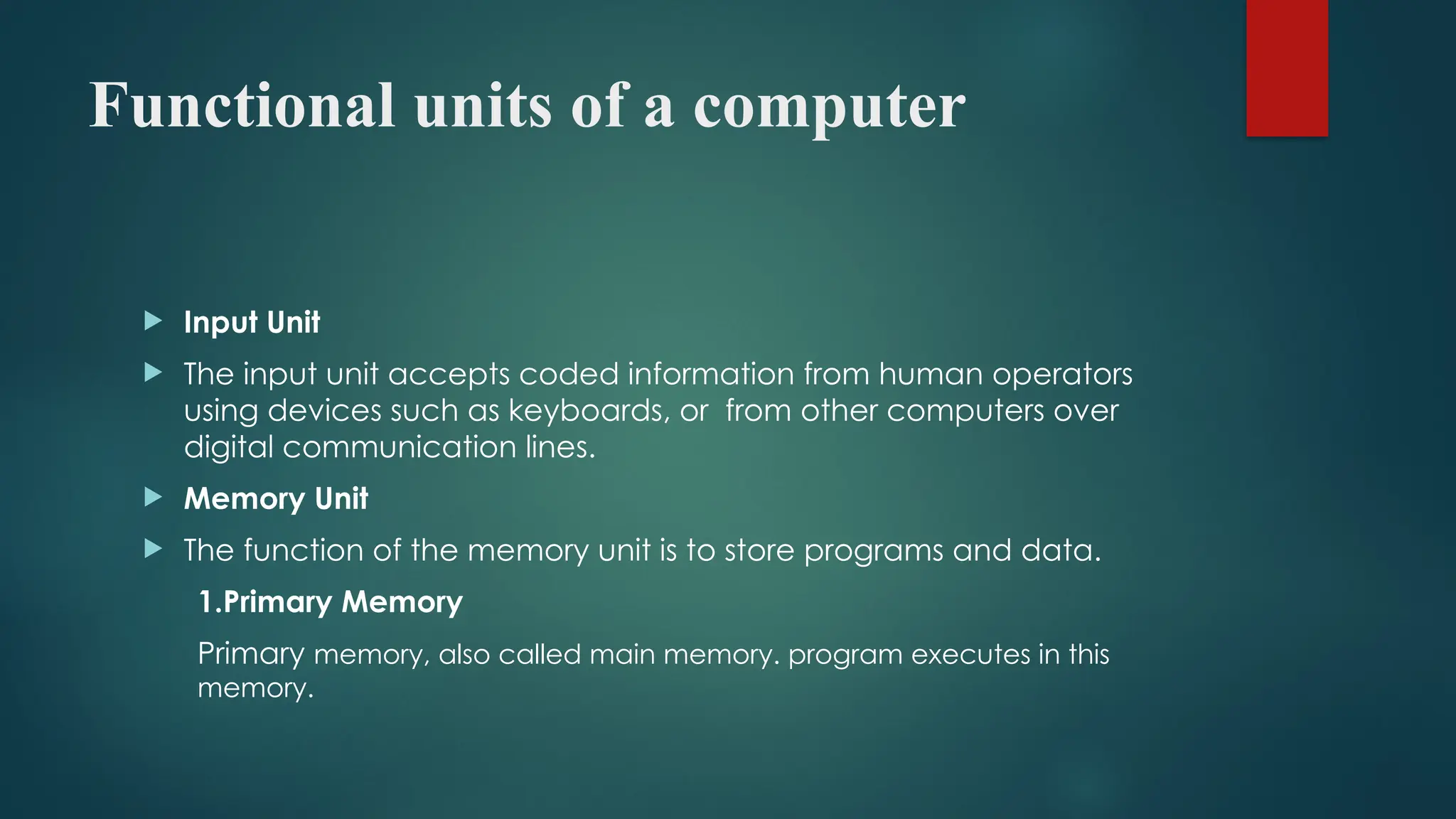 Computer Organization and Architecture presentation | PPTX