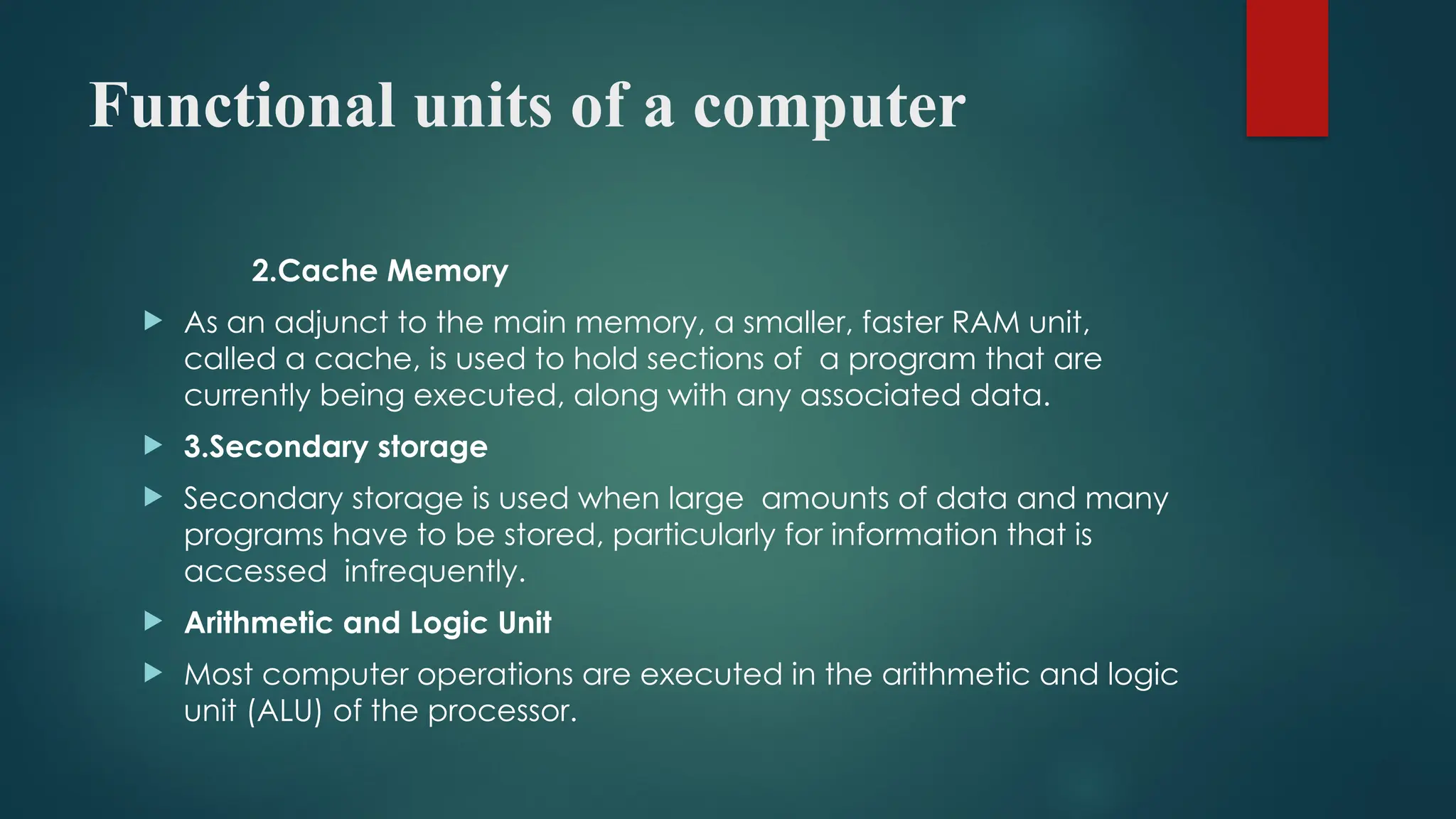 Computer Organization and Architecture presentation | PPTX