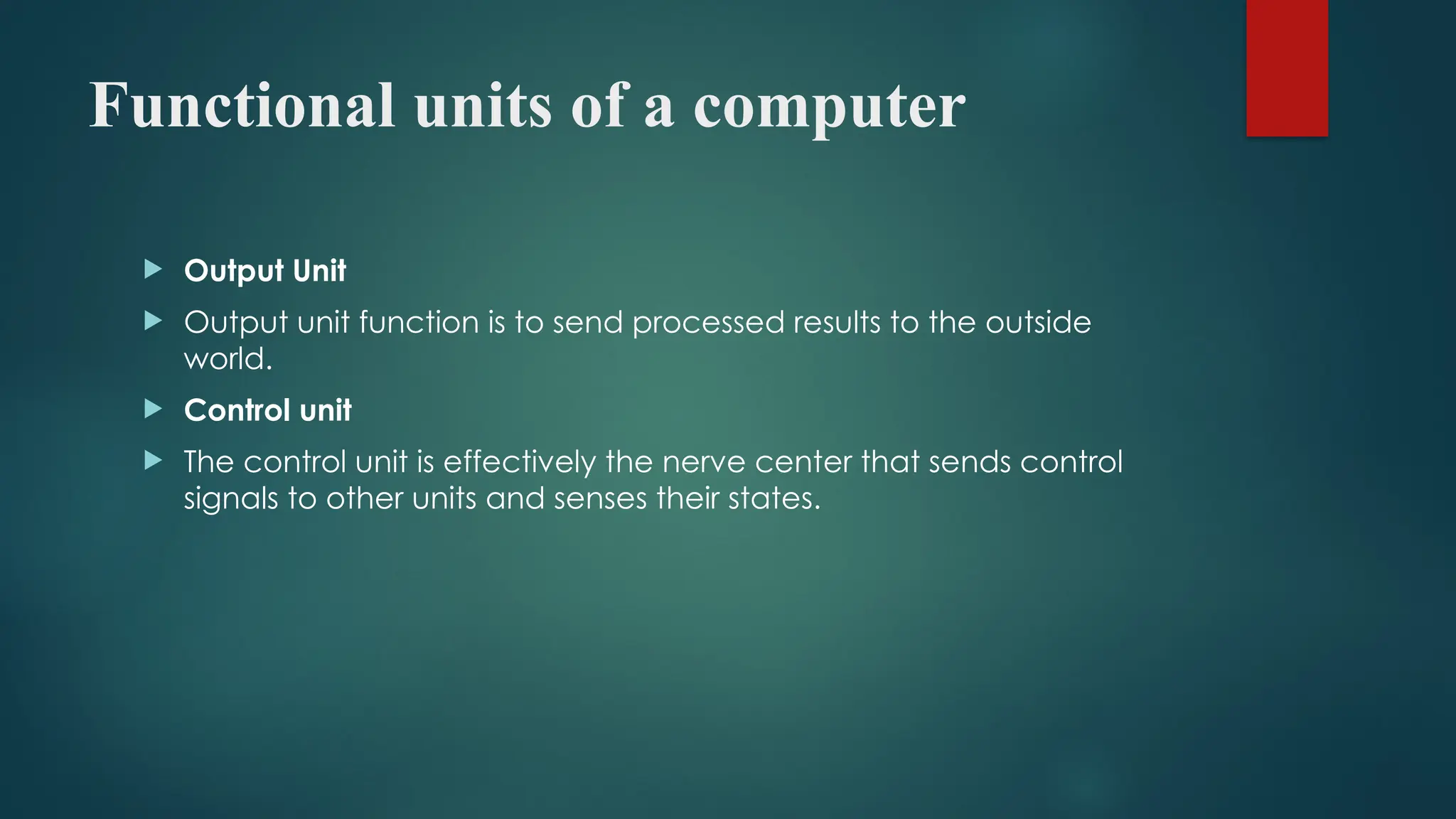 Computer Organization and Architecture presentation | PPTX