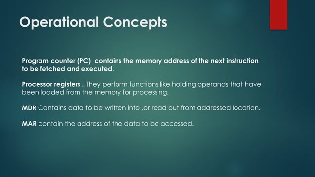 Computer Organization and Architecture presentation | PPTX | Data ...