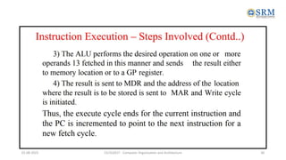 Comprehensive Overview of Computer Organization and Architecture: Basic ...
