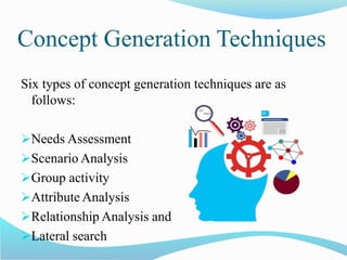 Concept Generation in Product Design | PPTX