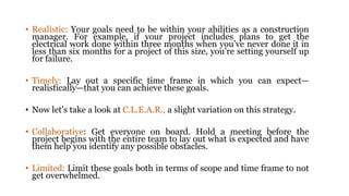 construction project planing | PDF