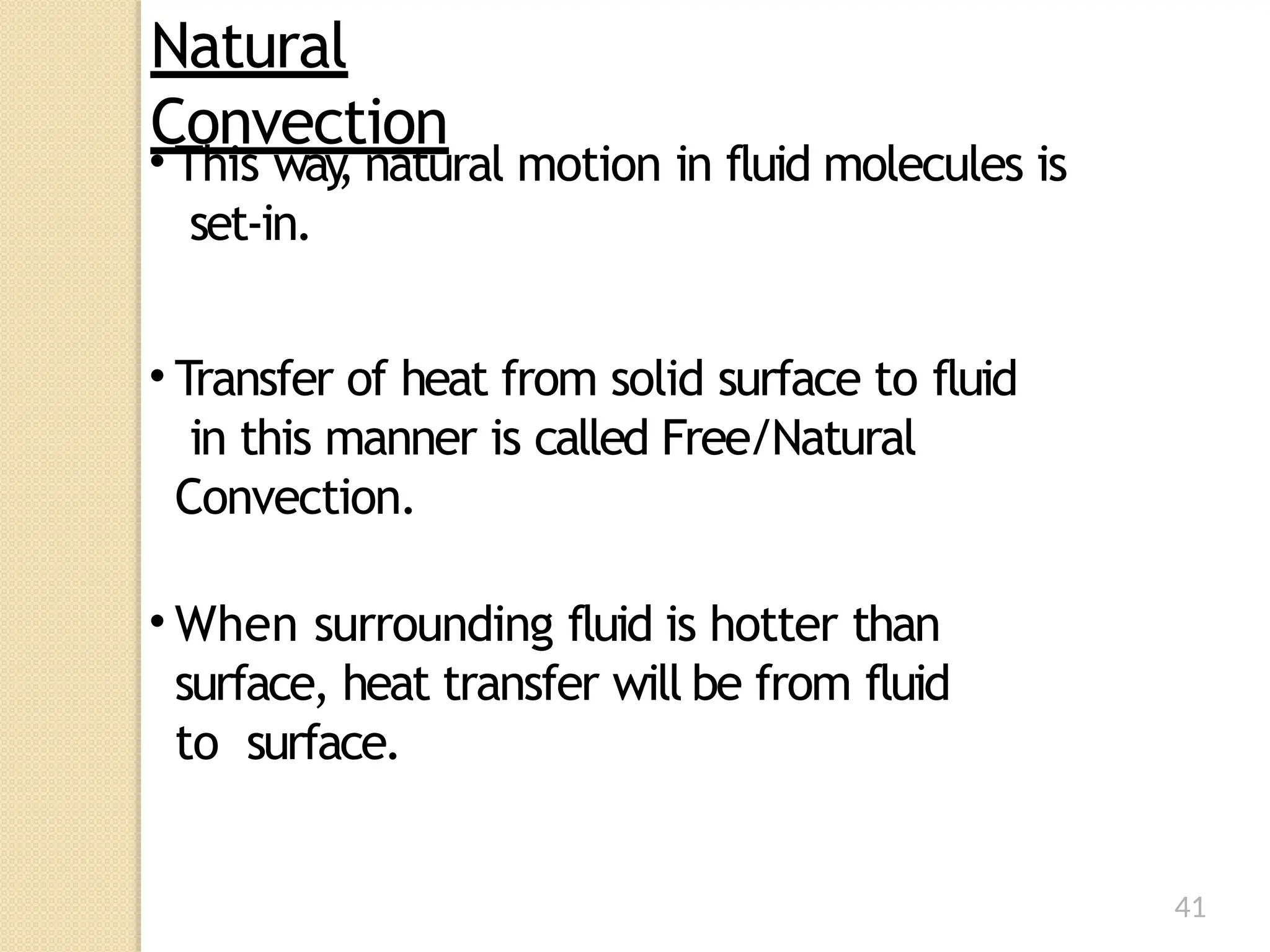Unit 2 Convection- one dimensional conducion | PPT