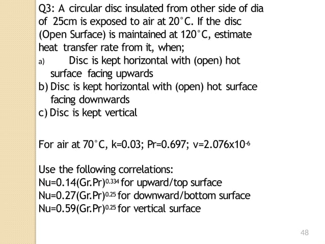 Unit 2 Convection- one dimensional conducion | PPT