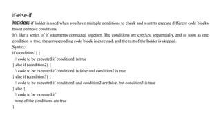 DECISION MAKING AND BRANCHING - C Programming | PPT