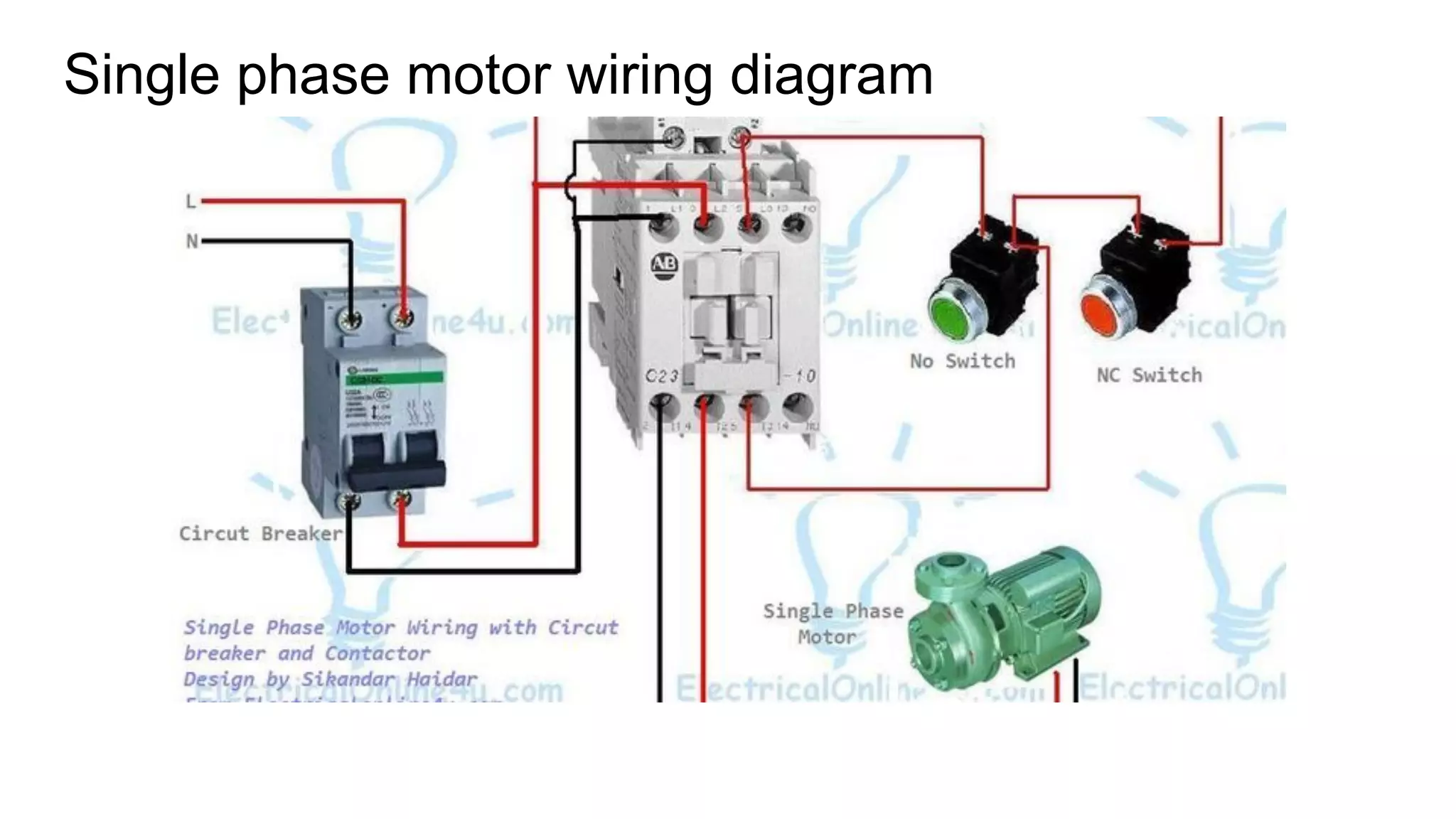 Interlocking of motor | PDF