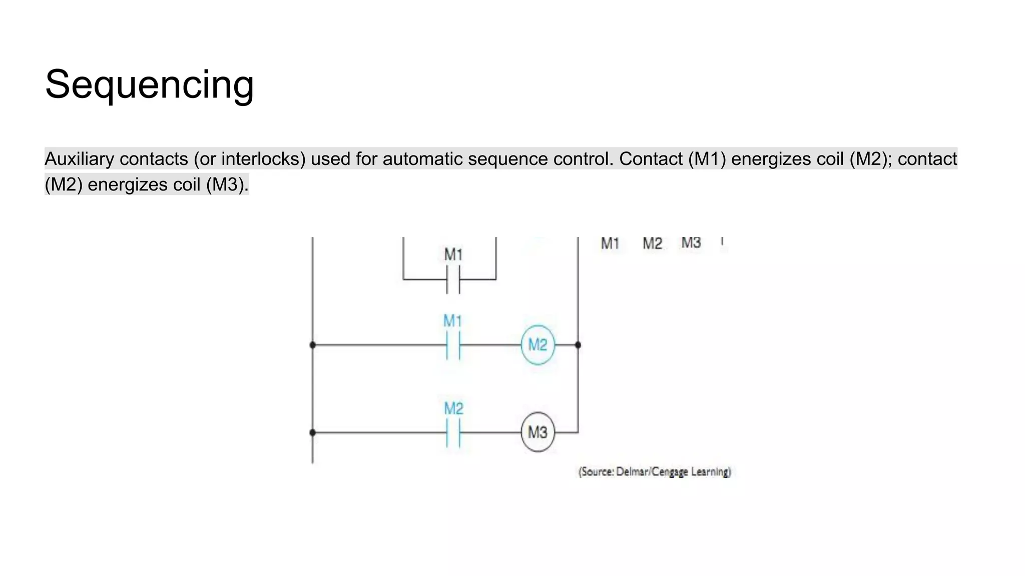 Interlocking of motor | PDF