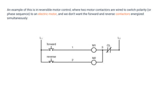 Interlocking of motor | PDF