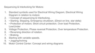 Interlocking of motor | PDF