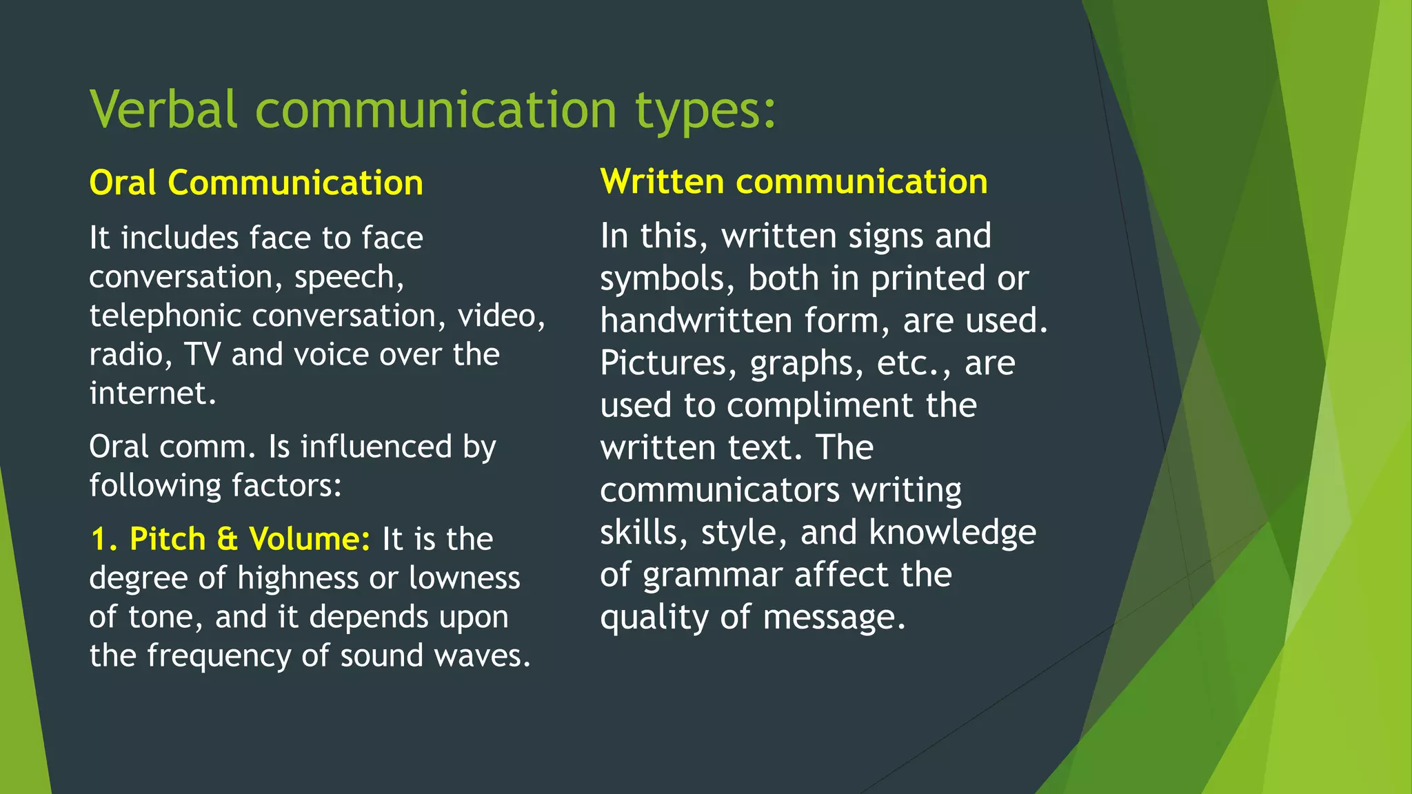 Counselling: Verbal & Non verbal communication. | PPTX