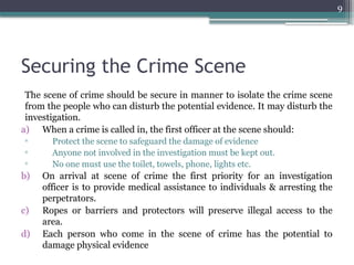 Unit 2 Crime scene management PPT.pptx