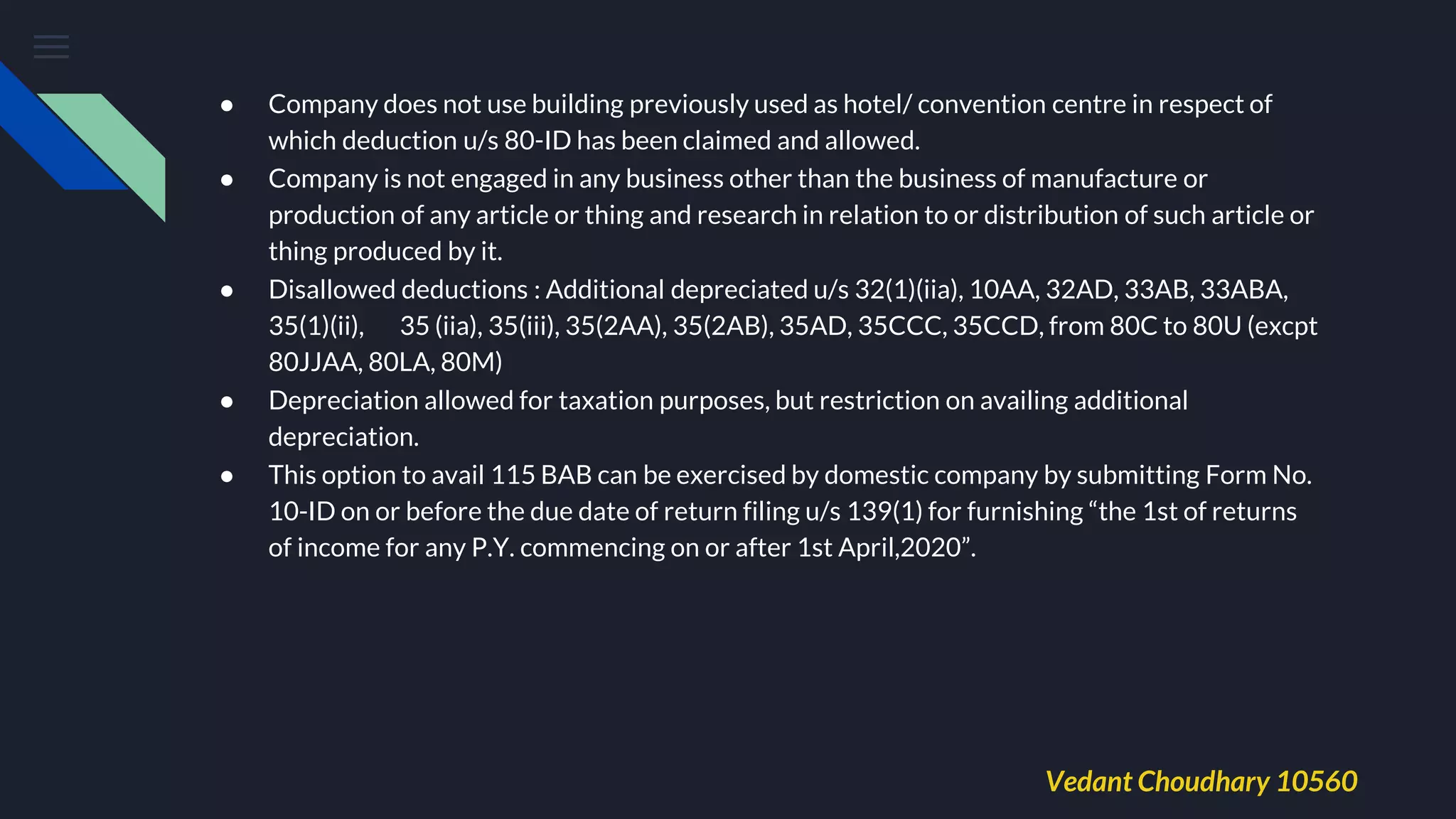 corporate tax planning .pptx