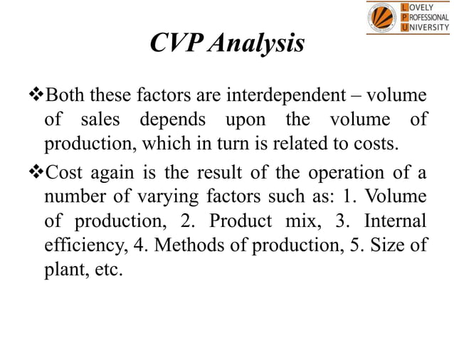 unit 2 CVP analysis, Break-even point.pptx | Business Accounting & Finance | Business
