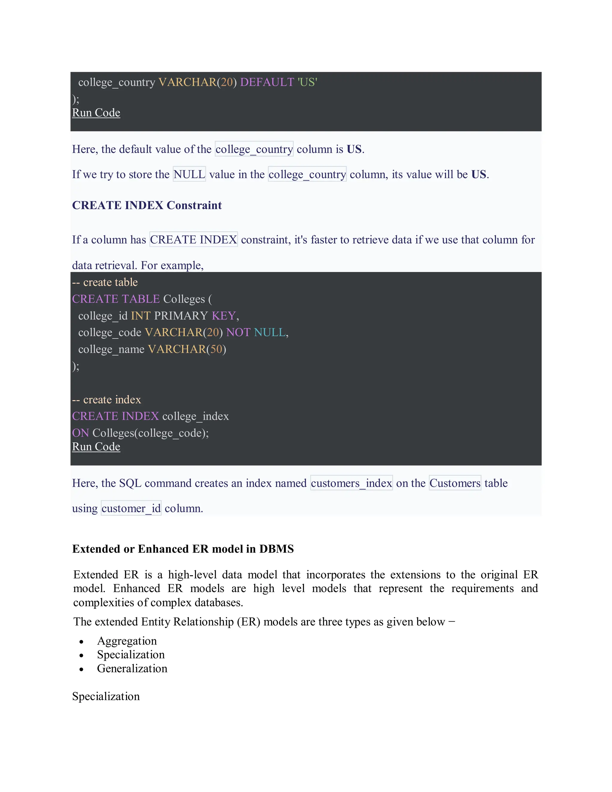 UNIT 2 DATABASE DESIGN 9.pdf ER DIAGRAMS | PDF | Databases | Computer Software and Applications