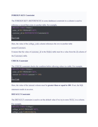 UNIT 2 DATABASE DESIGN 9.pdf ER DIAGRAMS | PDF | Databases | Computer Software and Applications