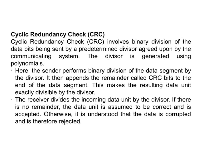 Unit 2 Data Link Layer Of Computer Network Ppt Free Download