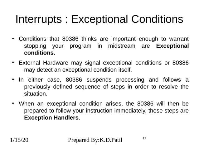 SE PAI Unit 2_Data Structures in 80386 segmentation | PPT