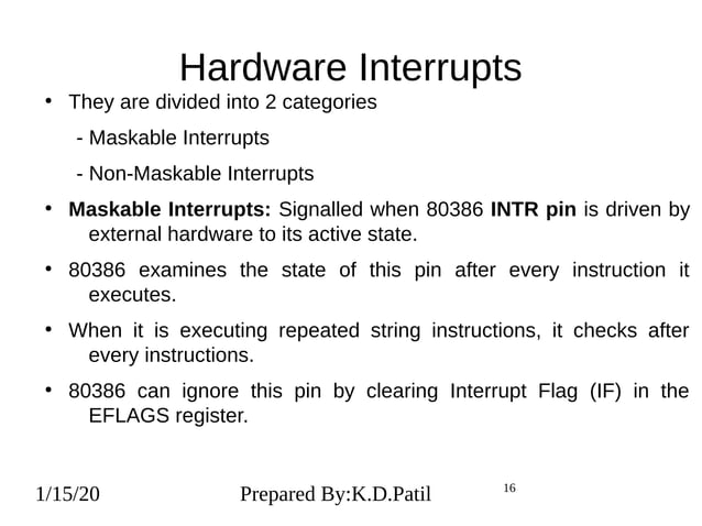 SE PAI Unit 2_Data Structures in 80386 segmentation | PPT
