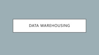 UNIT 2 DATA WAREHOUSING AND DATA MINING PRESENTATION.pptx