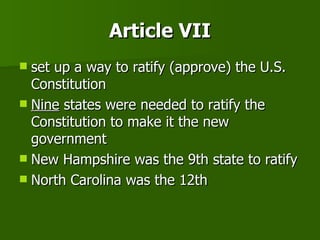 3 Compromises at the Constitutional Convention | PPT