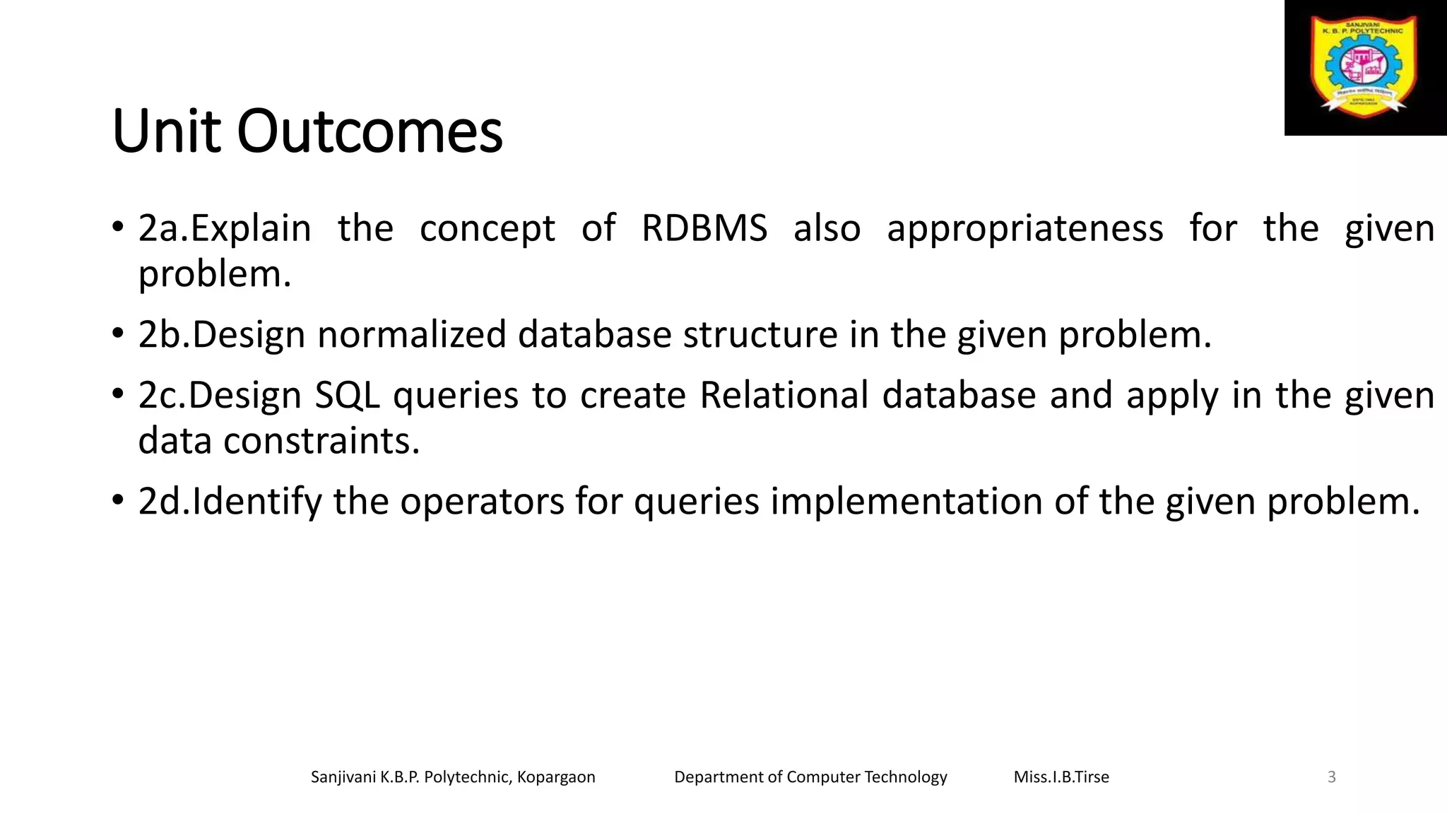 Dbms Relational Data Model Pptx