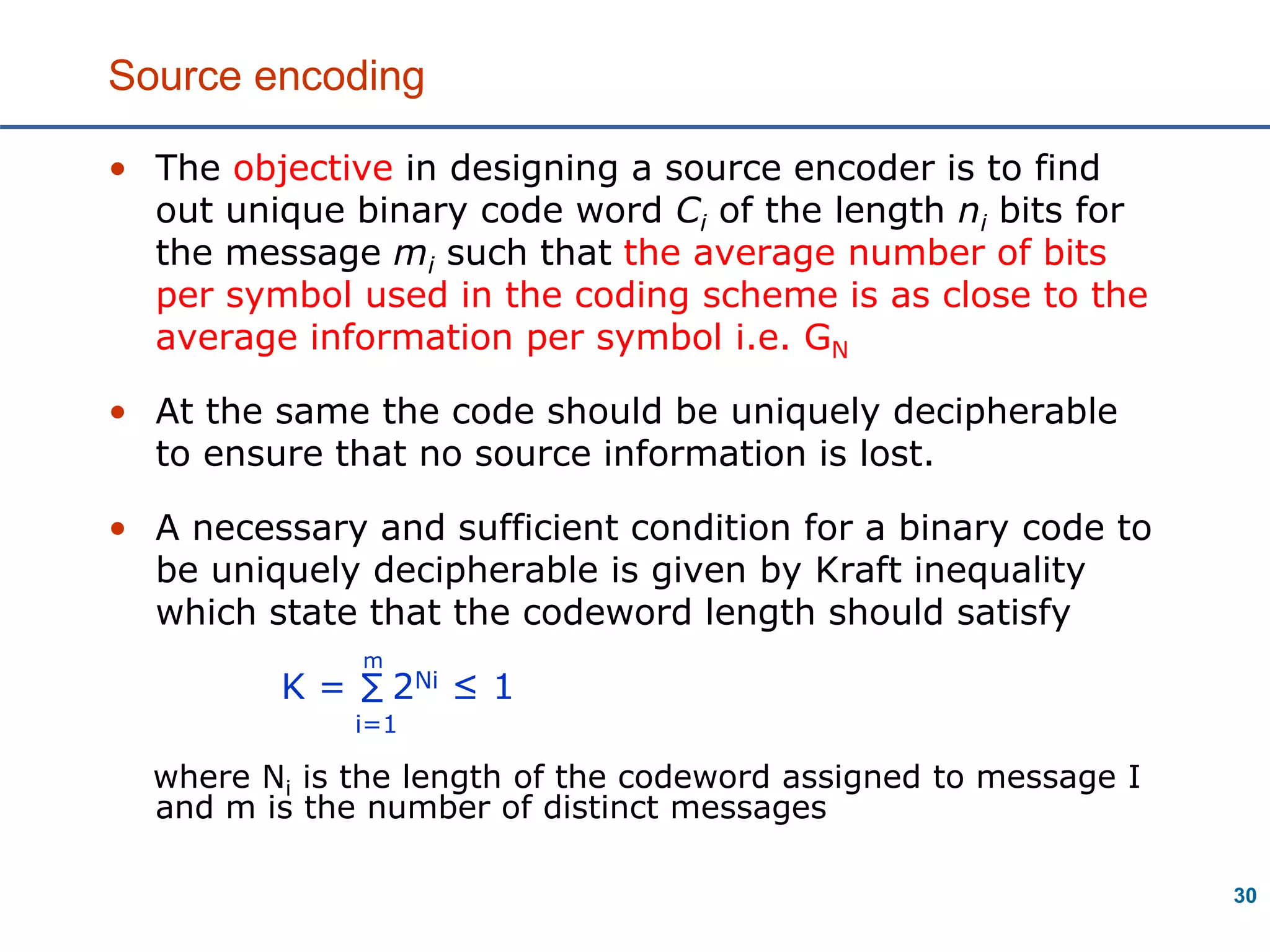 Digital Communication: Information Theory | PPT