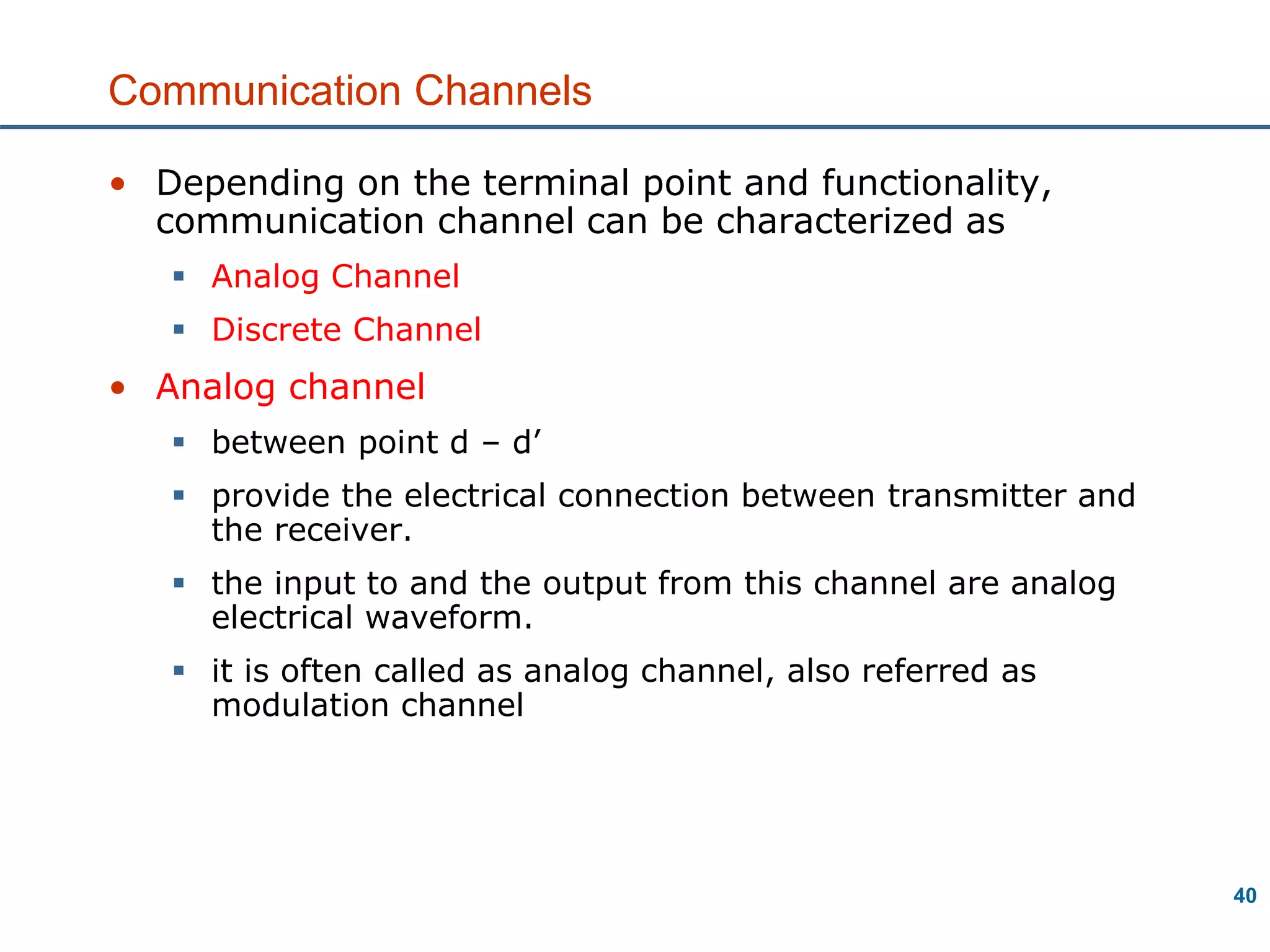 Digital Communication: Information Theory | PPT