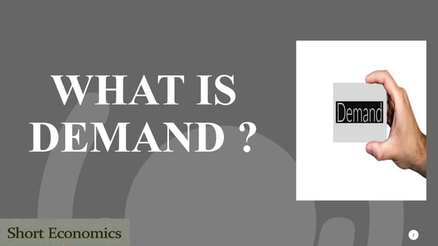 Demand | PPT