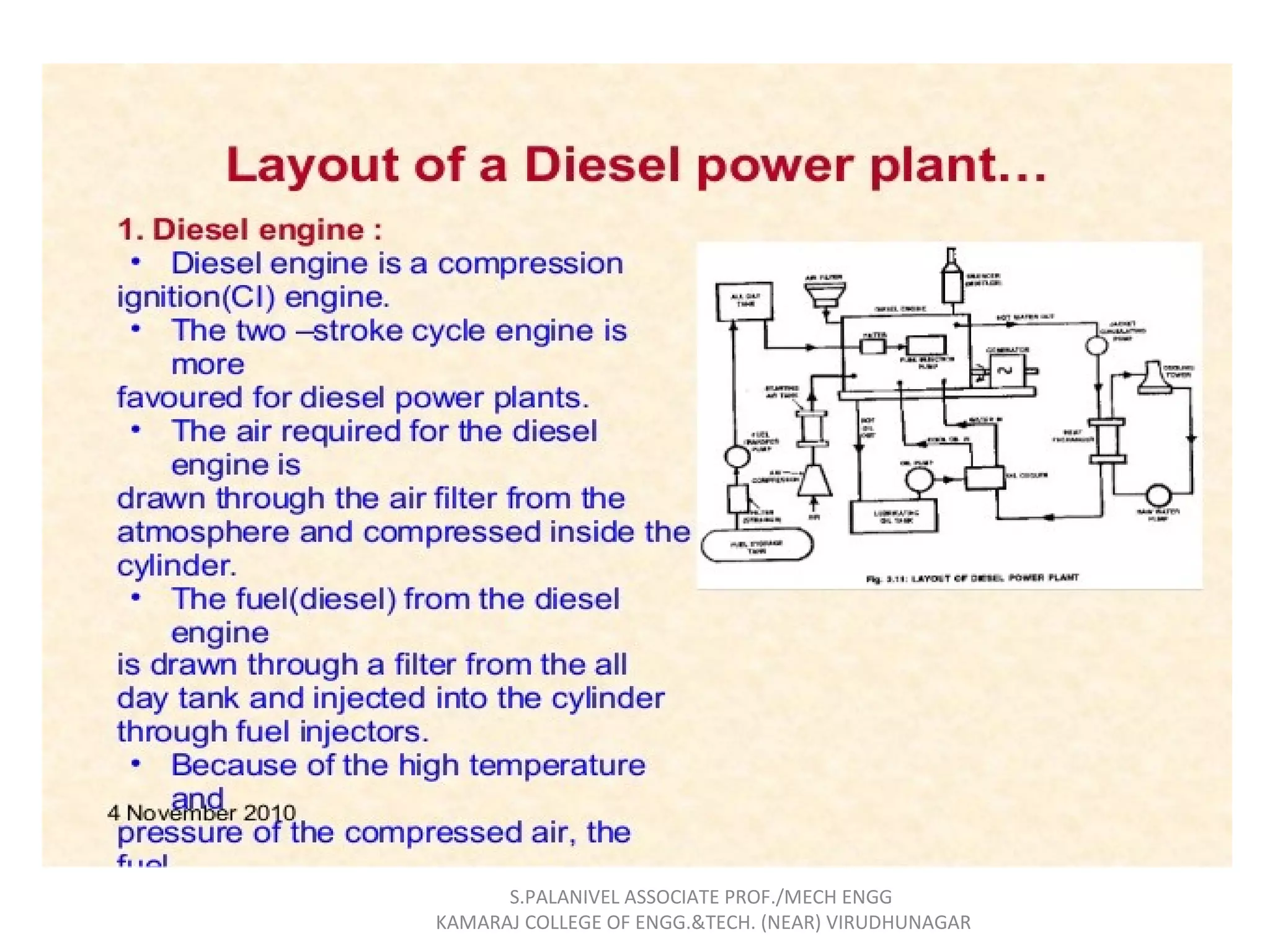 Unit2 diesel engine power plant | PPT
